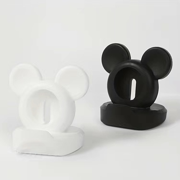 Wearables | Nwt Mickey Mouse Iphone Charger Holder White Super Cute ...